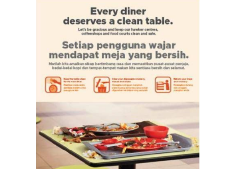 VLs - Clean Table Deployment at Hawker Centres (19 - 21 Feb)