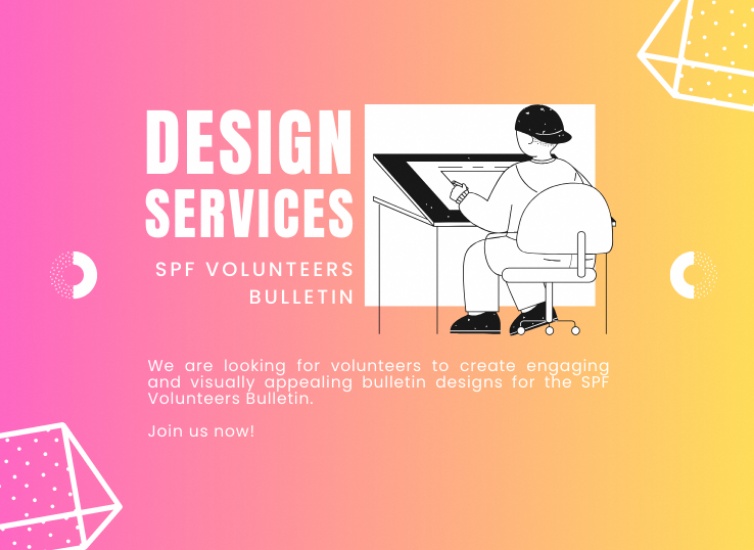 [Registration Closed]Design Services(SPF Volunteer Bulletin)