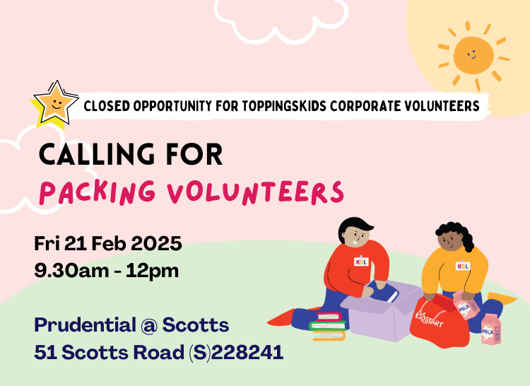 Packing Volunteer (What's For Lunch Goody Bags)